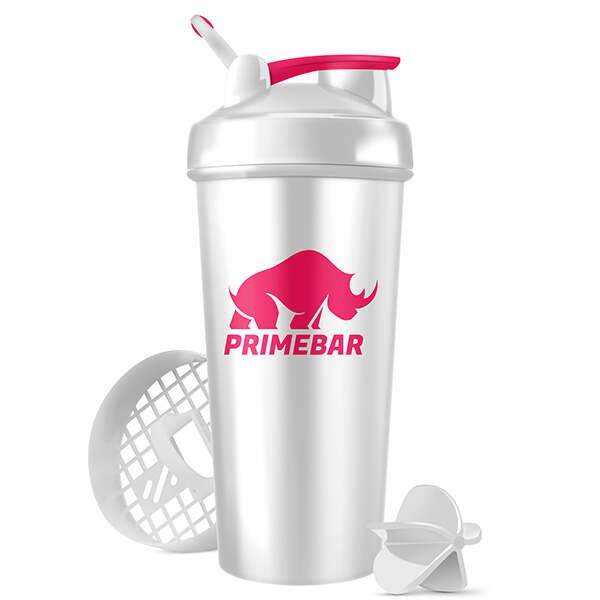 Шейкер пластиковый модель С03 белый Primebar купить в Москве, честные ...